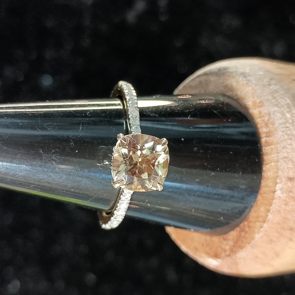 Jewelry | Rare Turkizite Ring With Diamonds In 14 Karat Yellow Gold ...